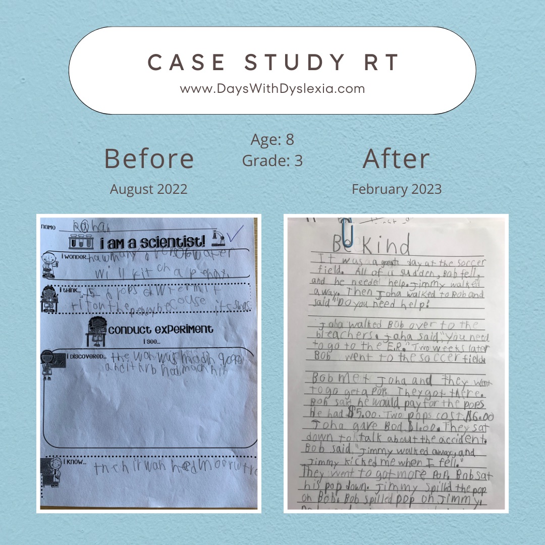 Head-to-Hand Writing Program - Days With Dyslexia